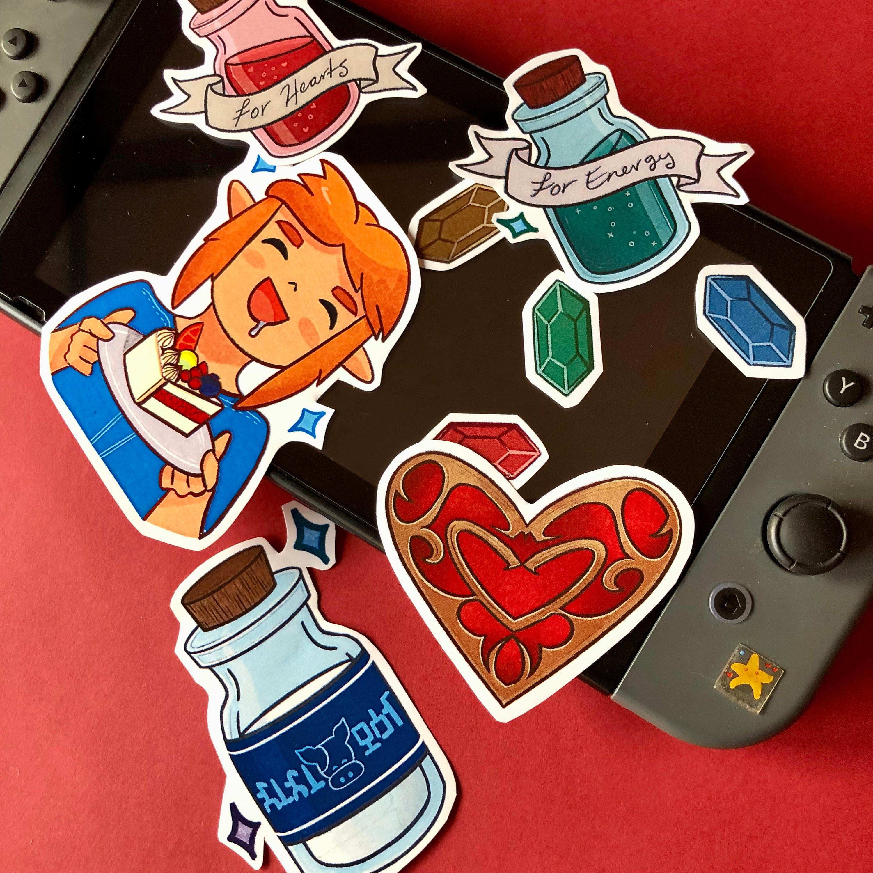 The Legend of Zelda Sticker Pack: Breath of the Wild / - Etsy