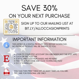 4th of July Party Games Bundle, Instant Download, USA Independence Day ...