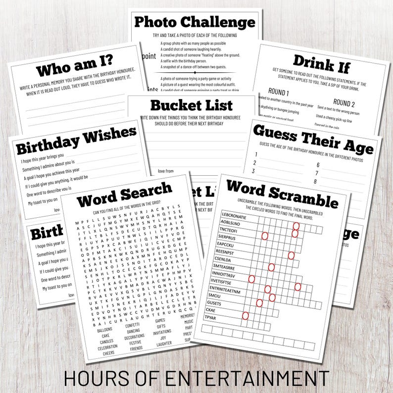 75th Birthday Party Games, Born in 1951 Trivia (digital Download) - Etsy