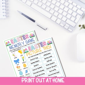 Easter Games for Kids, Easter Family Game, Easter Games Bundle ...