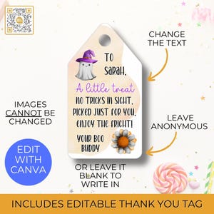 Halloween Questionnaire, Editable Boo Buddy Printable, Boo Basket Gift ...