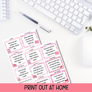 Valentines Scavenger Hunt for Kids, Indoor Valentine Game, Treasure ...