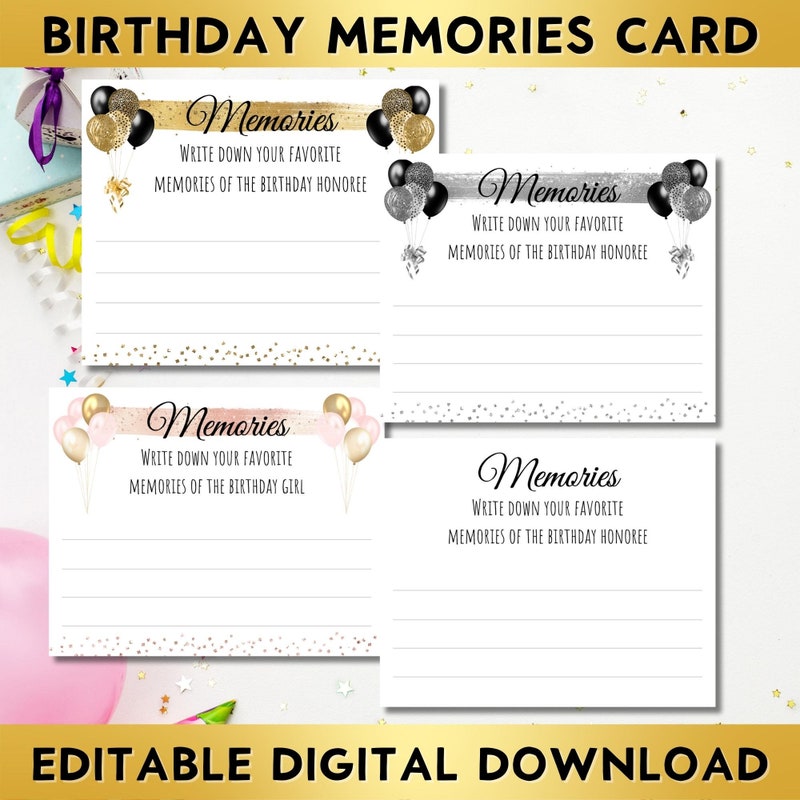 Outcome Memories Amy Card - Etsy Canada