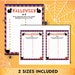 Printable Halloween A-Z Game, Alphabet Word Game, Party Game, Classroom ...