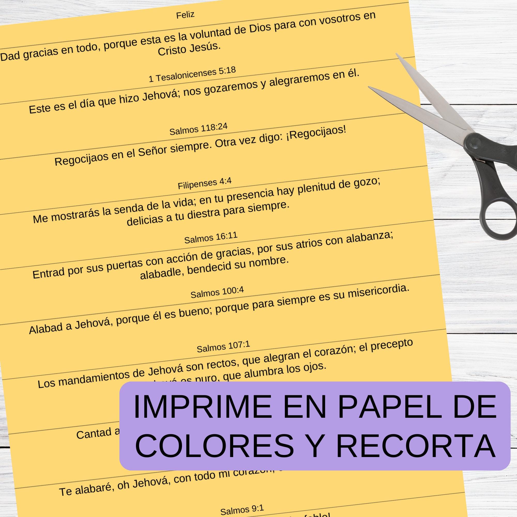 Kit De Tarros De Versículos Bíblicos Para Imprimir – DIY, Codificados ...