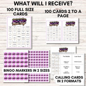 2000s Music Bingo, Printable Music Game, Party Game, Instant Download ...