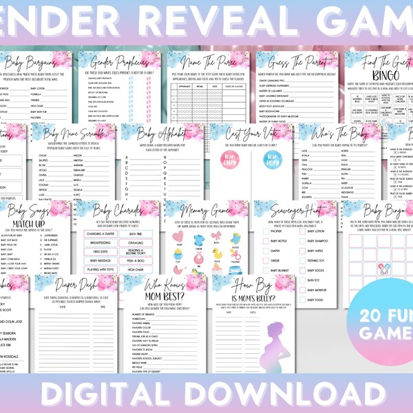 Gender Reveal Ideas - Etsy