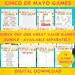 Cinco De Mayo Printable Scavenger Hunt, Fiesta Party, Family Game Night ...