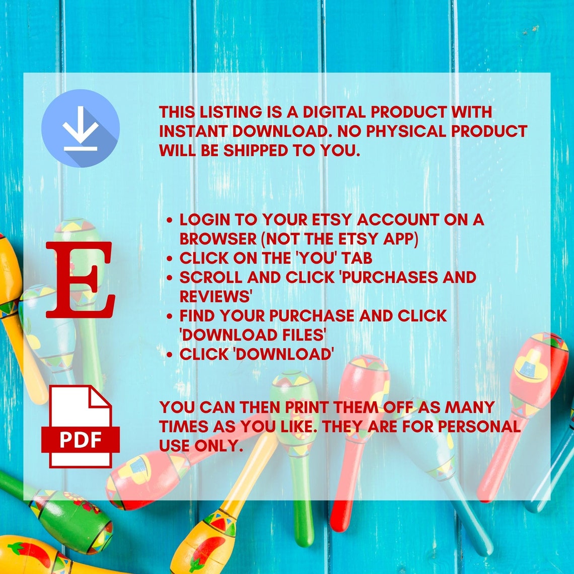 Cinco De Mayo Printable Charades Game Fiesta Party Family - Etsy