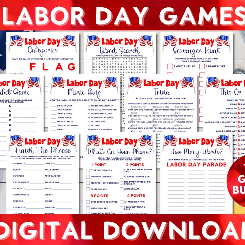 Labor Day Crafts - Etsy