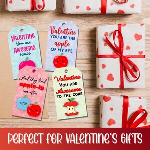 Classroom Valentine, Applesauce Valentines, Awesome Sauce Gift Tag ...