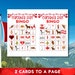 Canada Day Printable Bingo Game, 20 Unique Bingo Cards, Day, Family Fun ...