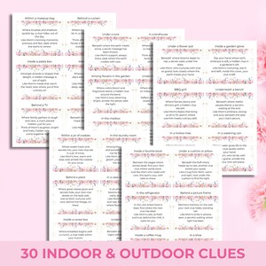 Mother's Day Scavenger Hunt, Mother's Day Game, Mother's Day Treasure ...