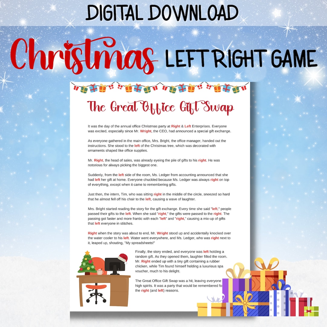 Christmas Office Party Game | Pass the Gift Game | Pass the Parcel Game ...