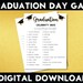 Printable Graduation Party Celebrity Quiz Game, College, High School ...