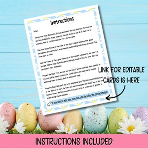 Church Easter Treasure Hunt, Printable Scavenger Hunt for Kids, Sunday ...