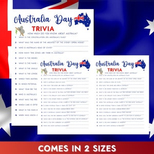 Australia Day Party Games, Australia Themed Games, Australia Activities ...
