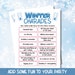 Winter Charades Game, Party, Family Activities, Classroom, Wintertime ...