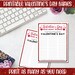 Printable Valentine's Day How Many Words Party Game, Instant Download ...
