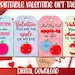 Classroom Valentine, Applesauce Valentines, Awesome Sauce Gift Tag ...