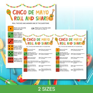 Cinco De Mayo Dice Games, Fiesta Dice Game, Fun Cinco De Mayo Games ...
