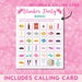 Printable Slumber Party Bingo Game, Sleepover, Pajama Party, Girls ...