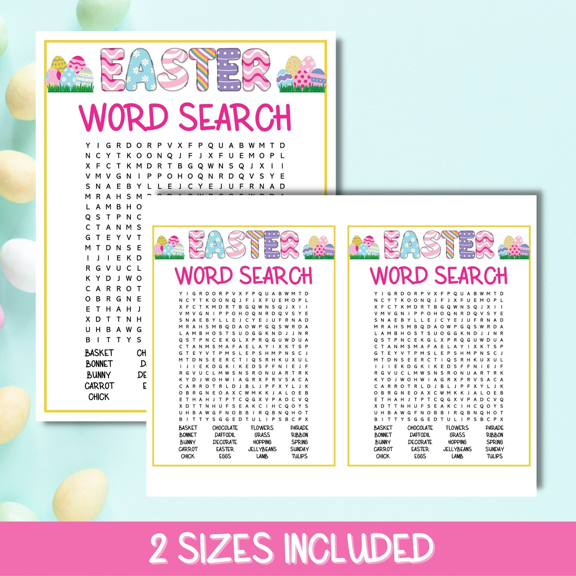 Easter Games for Kids, Easter Family Game, Easter Games Bundle ...