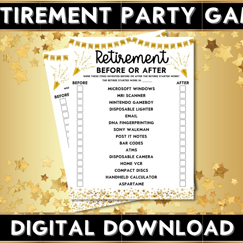 After Work Games - Etsy