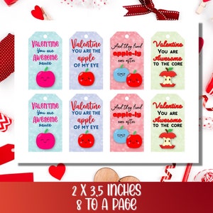 Classroom Valentine, Applesauce Valentines, Awesome Sauce Gift Tag ...