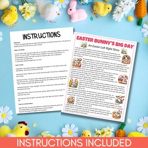 Easter Left Right Game, Fun Printable Game for Family, Easter Party ...