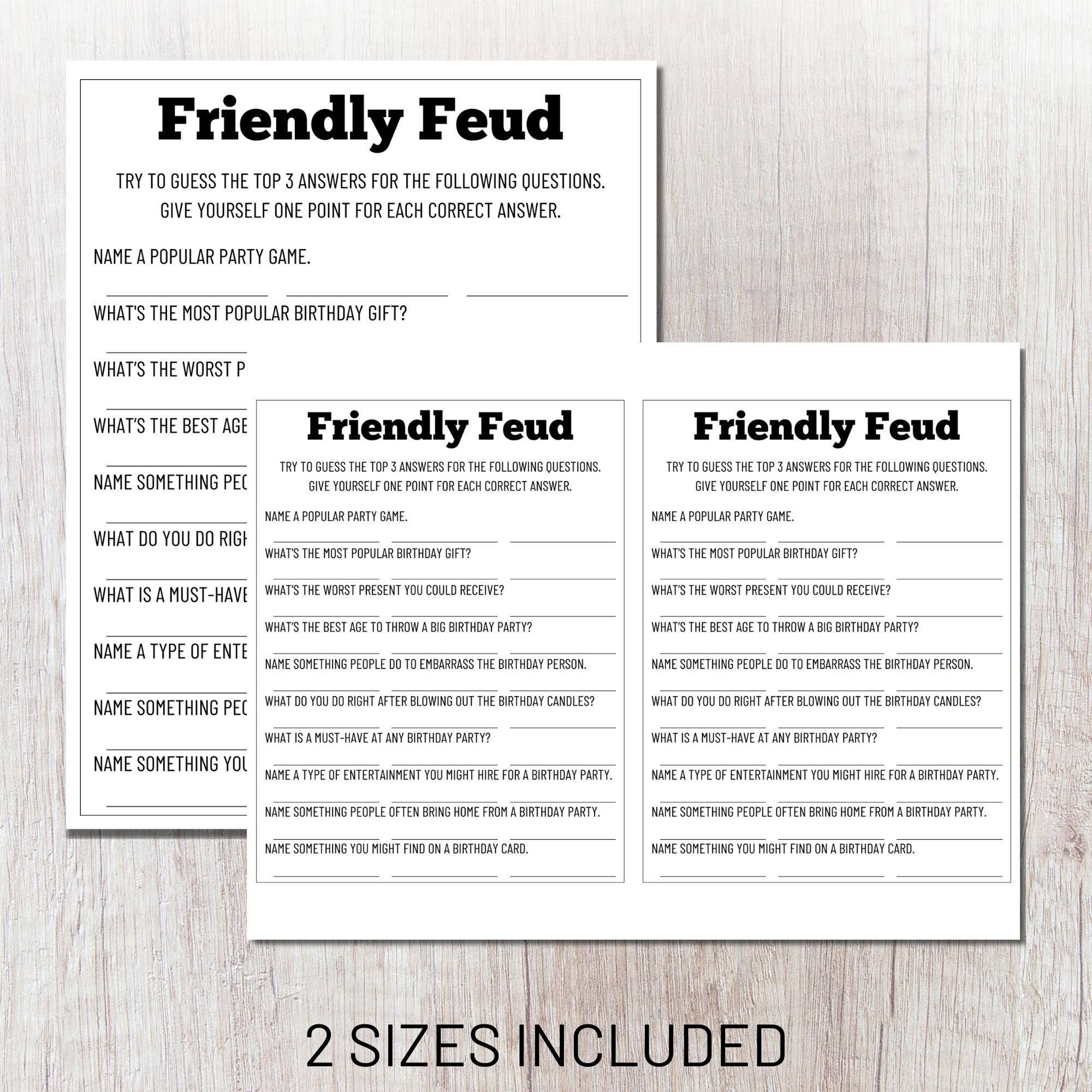 70th Birthday Party Games, Born in 1956 Trivia (digital Download) - Etsy