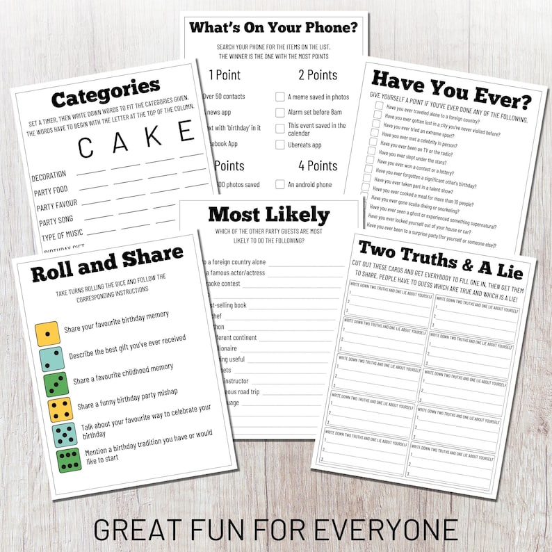 75th Birthday Party Games, Born in 1951 Trivia (digital Download) - Etsy