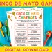 Cinco De Mayo Printable Charades Game, Fiesta Party, Family Game Night ...