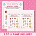Tea Party Printable Memory Game, Girls Birthday Party, Afternoon Tea ...