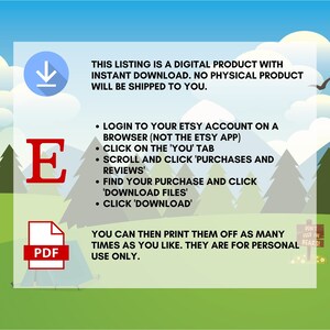 Camping Word Play Game, Printable Camping Trip Game, Summer Camp ...