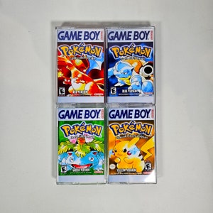 12 Pokémon Gameboy Cassette Case Set - Keep Your Games Organized ...