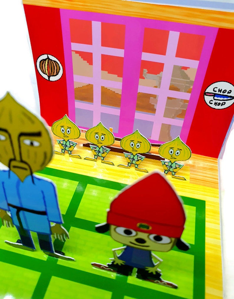 Parappa the Rapper Stage 1: Chop Chop Master Onion's Rap - Etsy