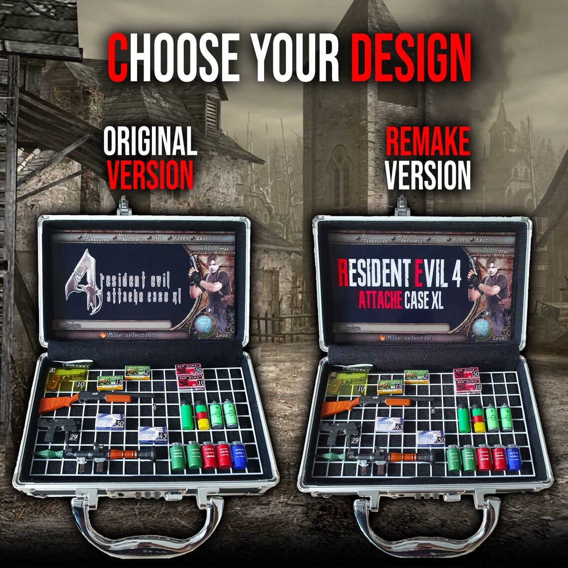 Resident Evil 4 Collector's Attache Case XL Leon S. - Etsy