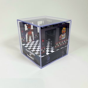 FNAF Five Nights at Freddy's the Office - Diorama Cube Con Sonido Y Luz ...