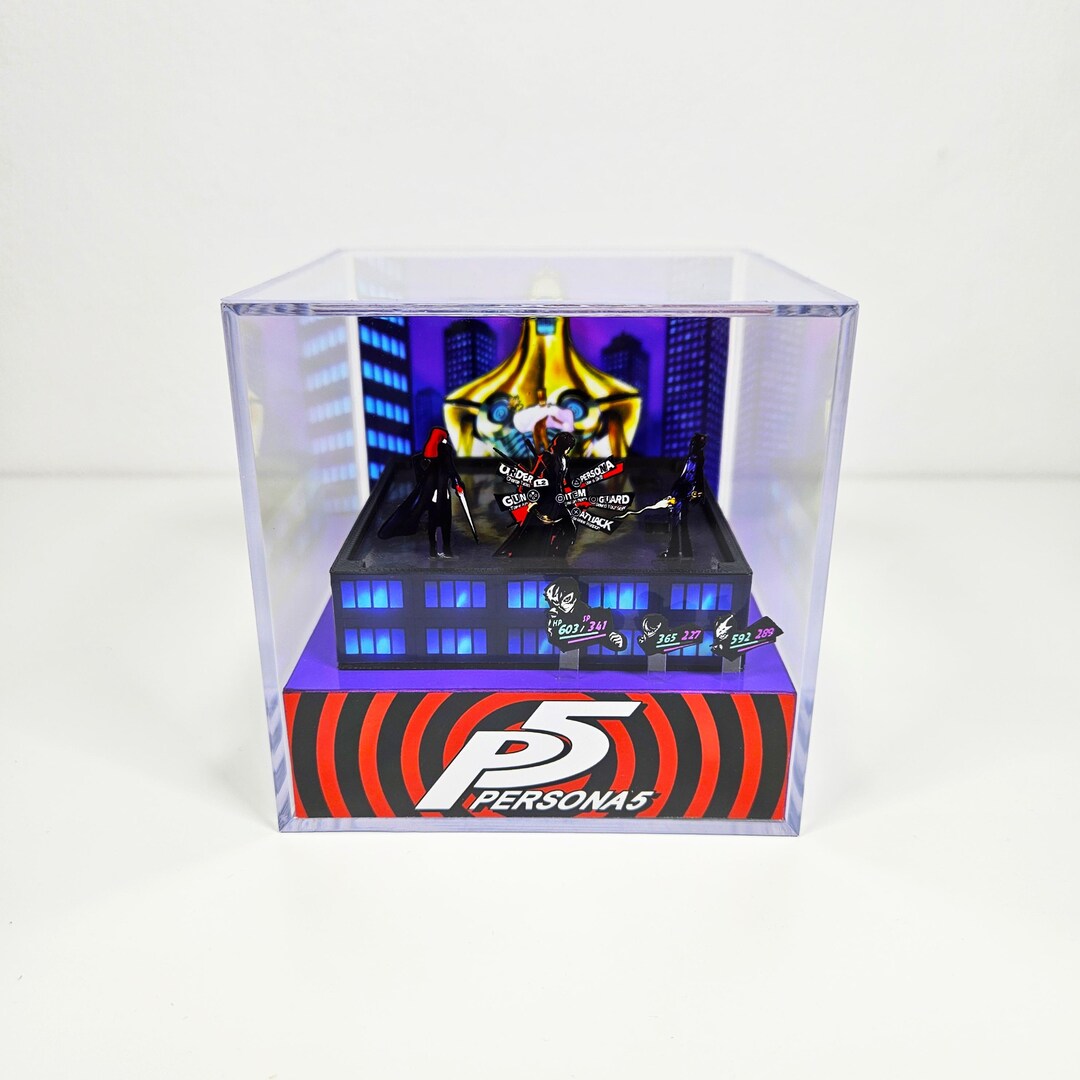 Persona 5 Maruki Boss Fight Diorama - LED Light & Sound - Collectible ...