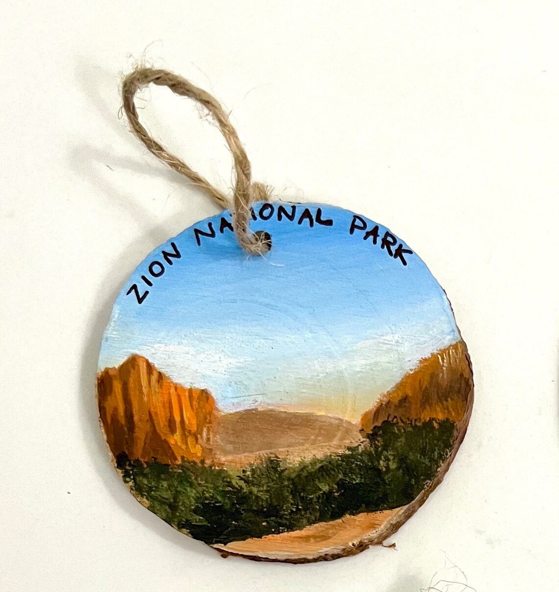 Utah’s Mighty 5 Hand Painted National Park Ornaments - Etsy