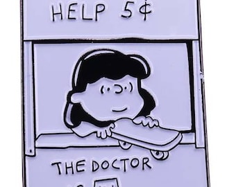 Peanuts Lucy Pin | Etsy