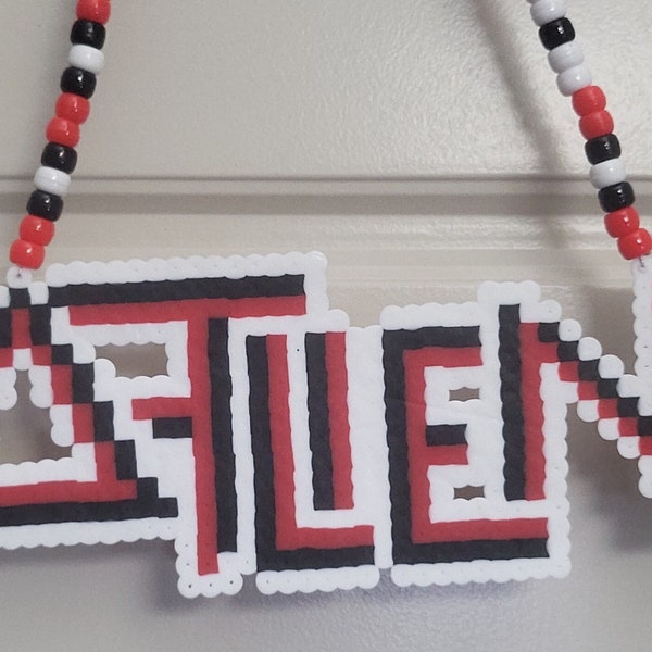 Perler Bead Necklace - Etsy