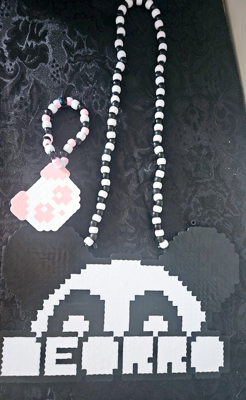 Black and White Deorro Bear Perler - Etsy