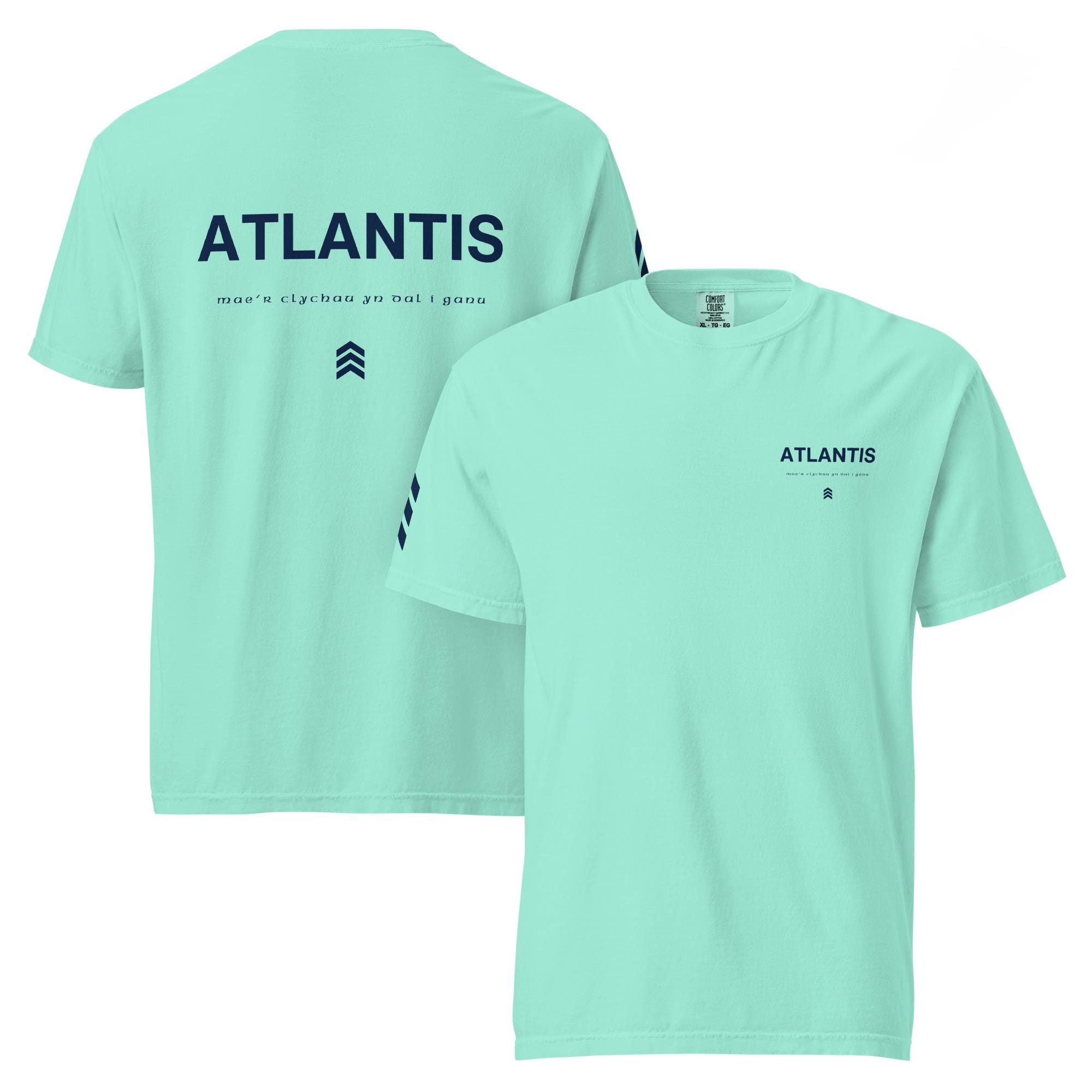 The Atlantis Shirt | Relaxed Unisex Fit | Garment-dyed - Etsy