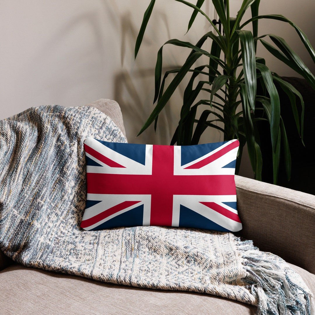 Union Jack Pillow - Etsy
