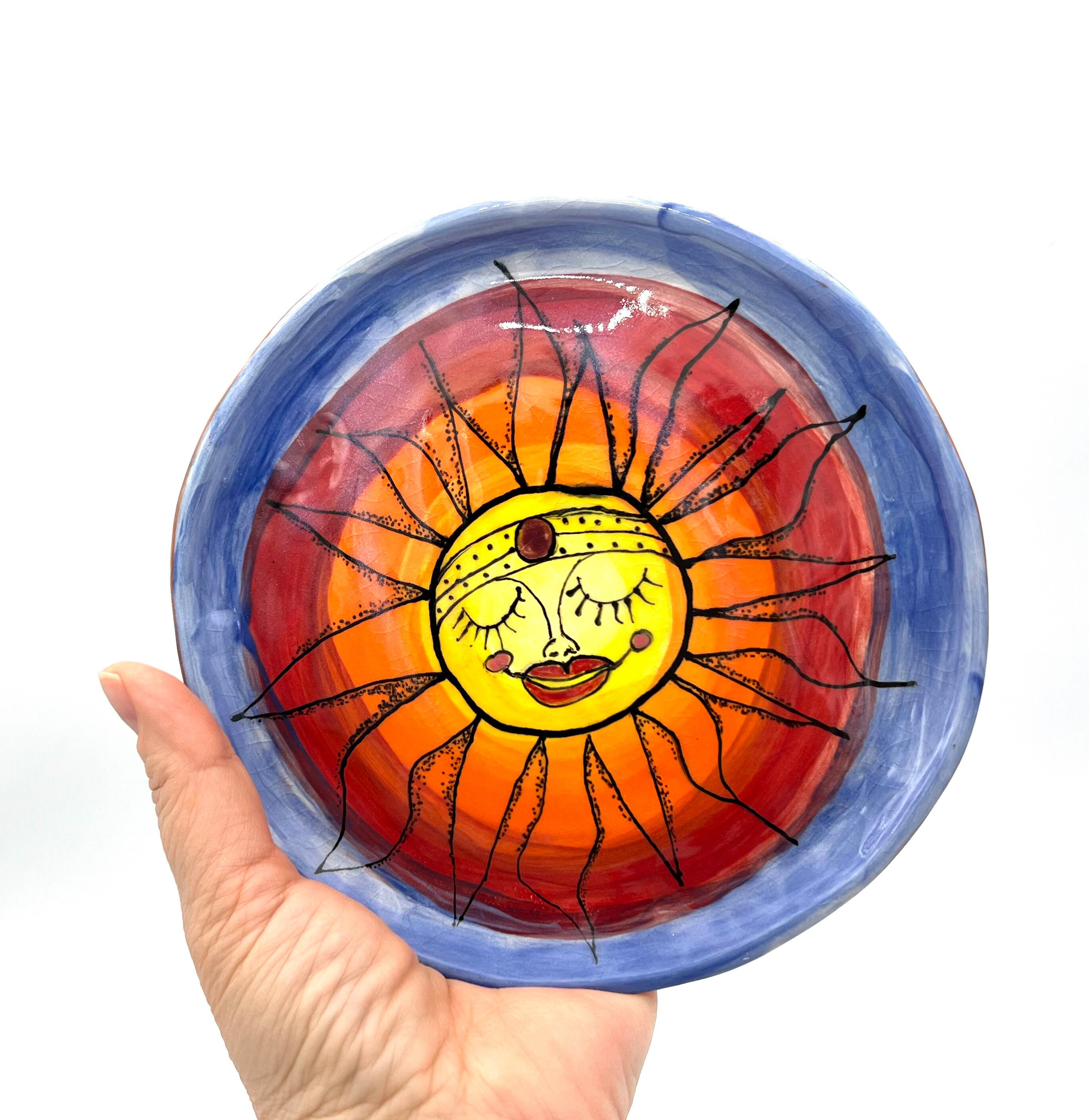 Sunshine Plate - Etsy
