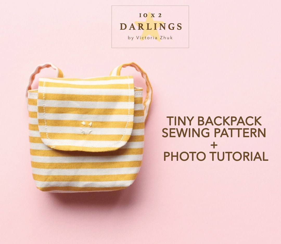 Small Backpack for Toys. Digital Sewing Pattern. - Etsy