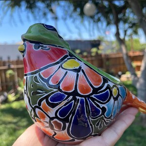 Pigeon Talavera Planter Handmade in Mexico - Etsy