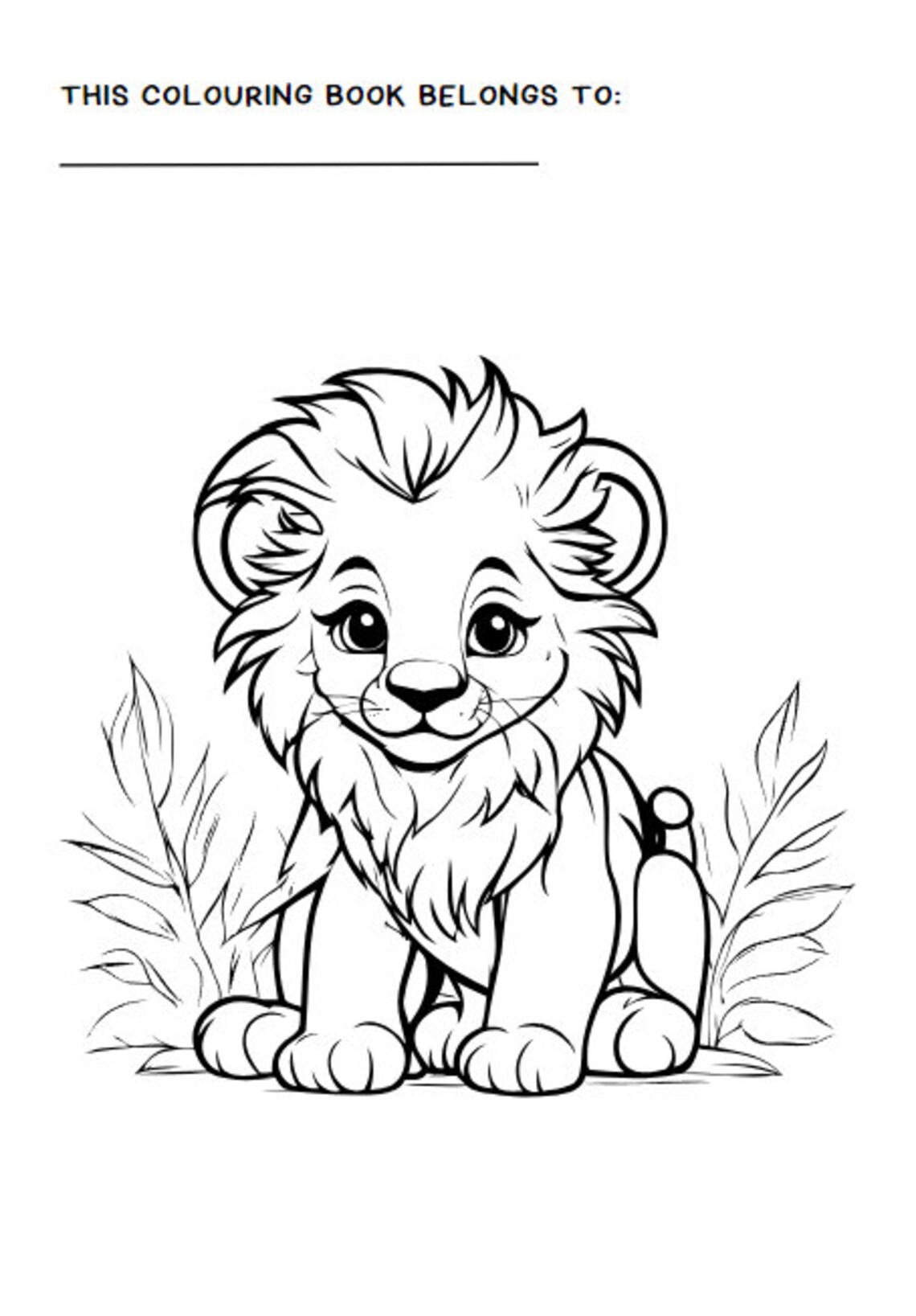 26 Pages Alphabet Colouring Book Printable for Kids, Alphabet Colouring ...